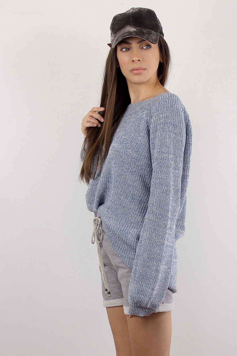 Fate By LFD Open Back Sweater – Franklin Sunset