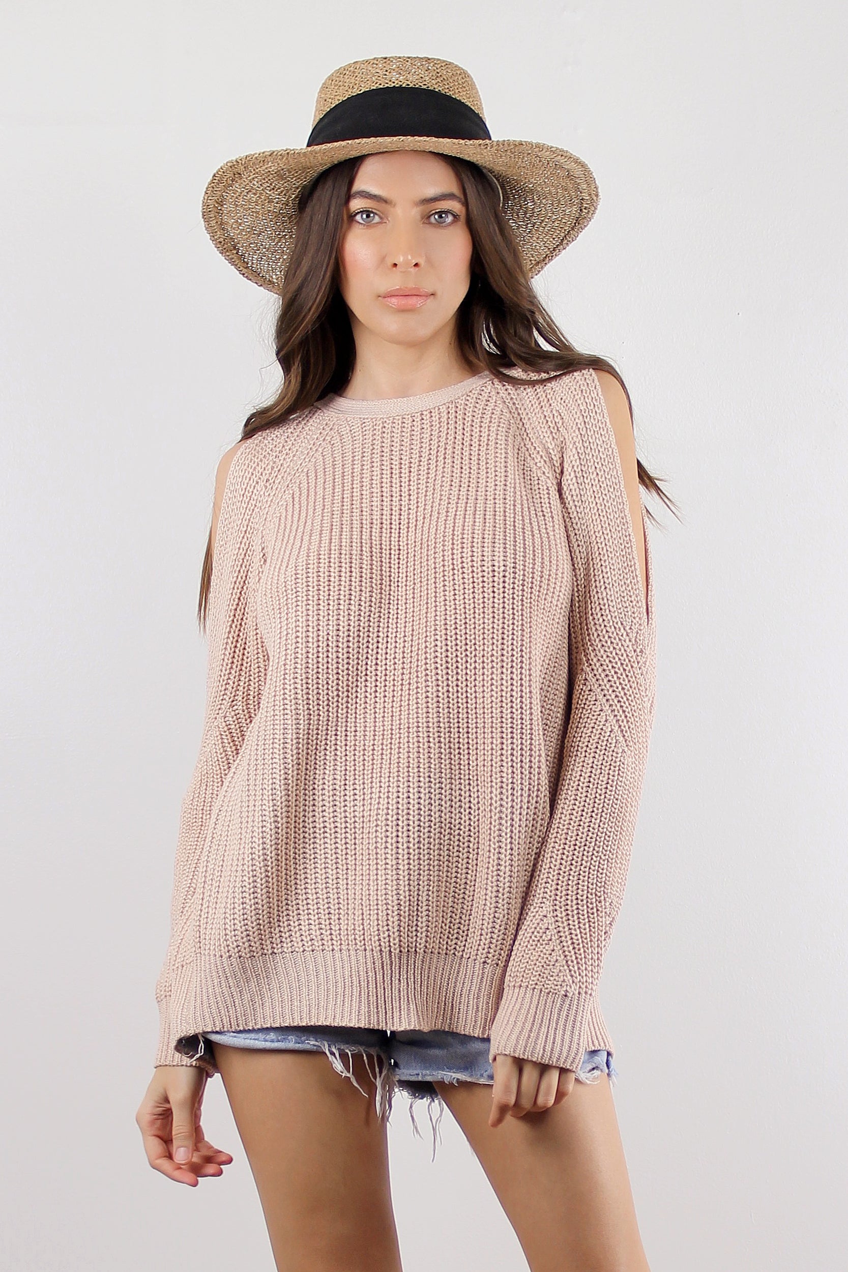 Fate by LFD Open Back Sweater – Franklin Sunset