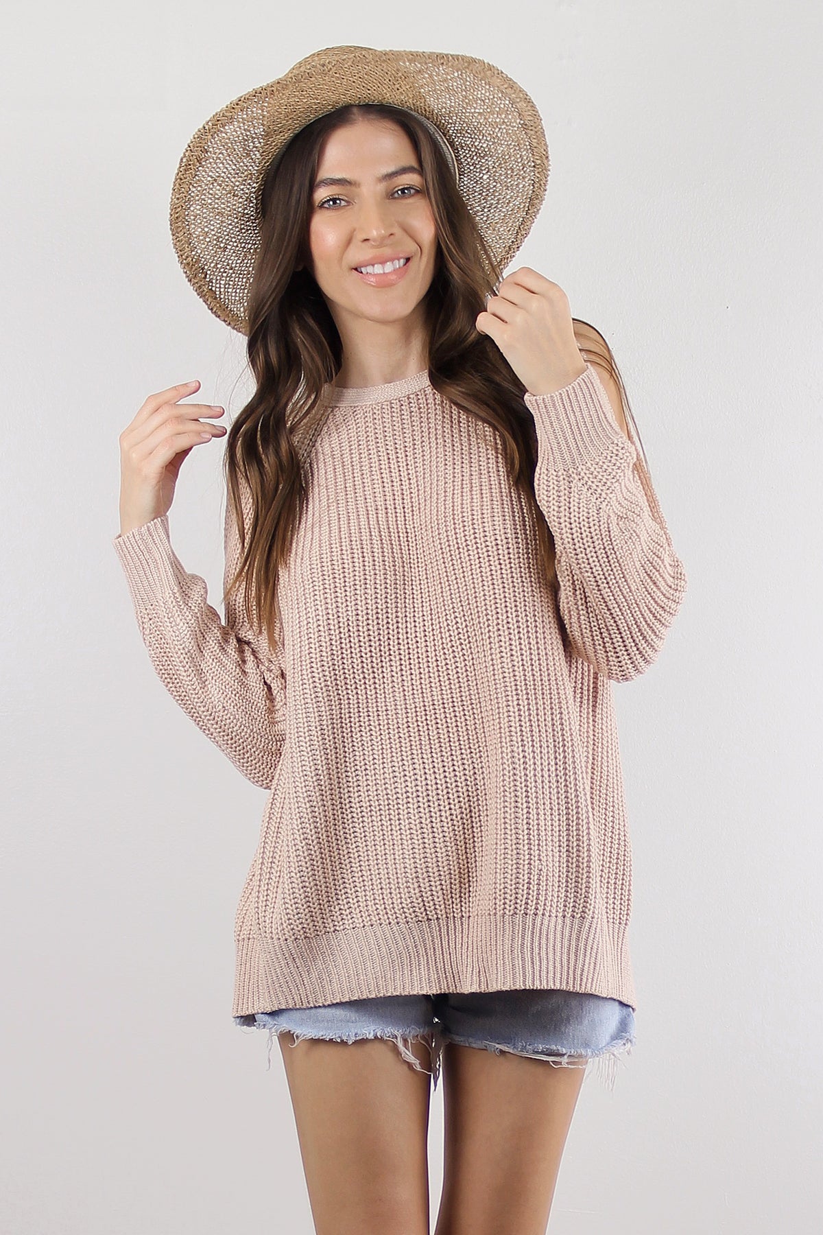 Fate by LFD Open Back Sweater – Franklin Sunset